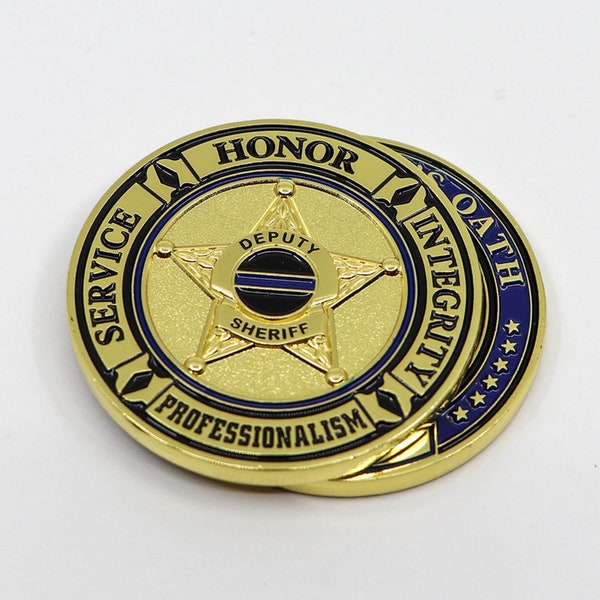 Sheriff Coin - Etsy