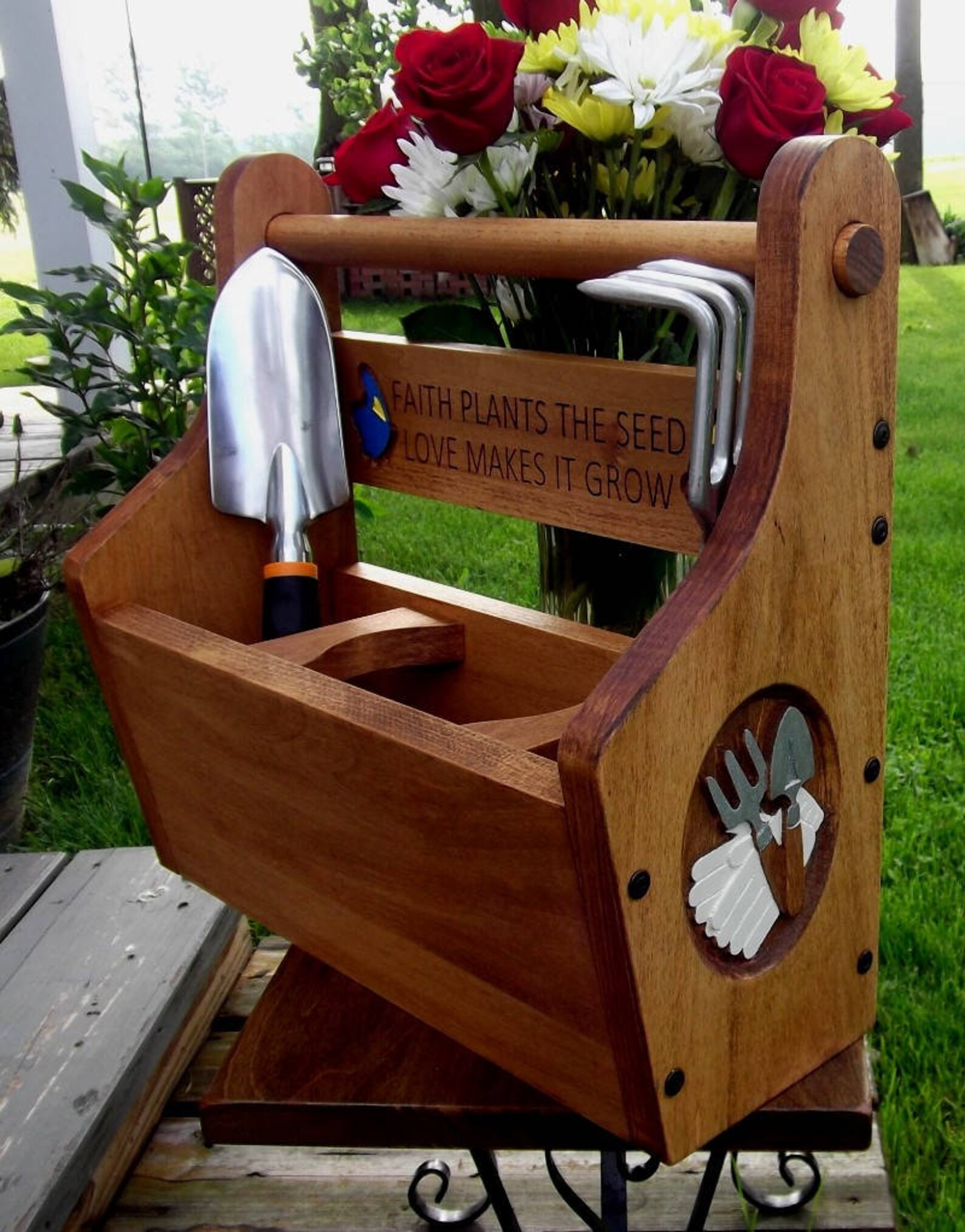 Custom Gardeners Tool Box / Tools Not Included | Etsy