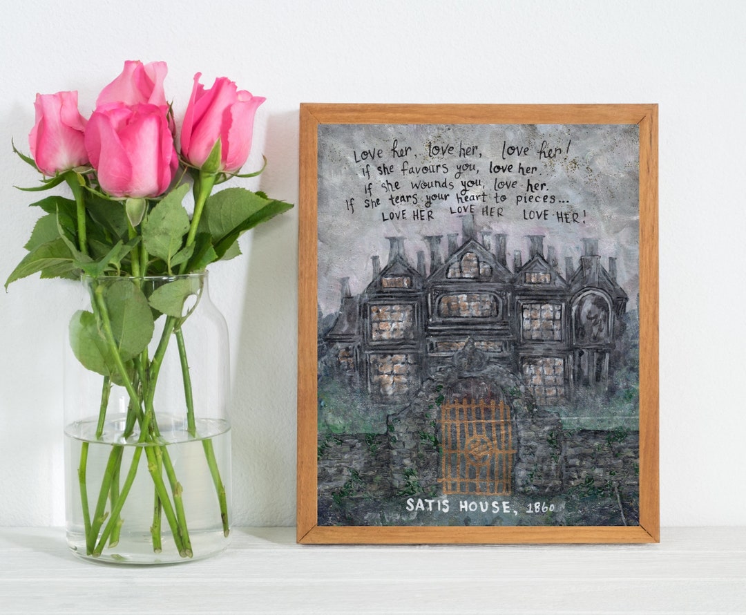 Satis House DIGITAL DOWNLOAD Literary Art - Etsy