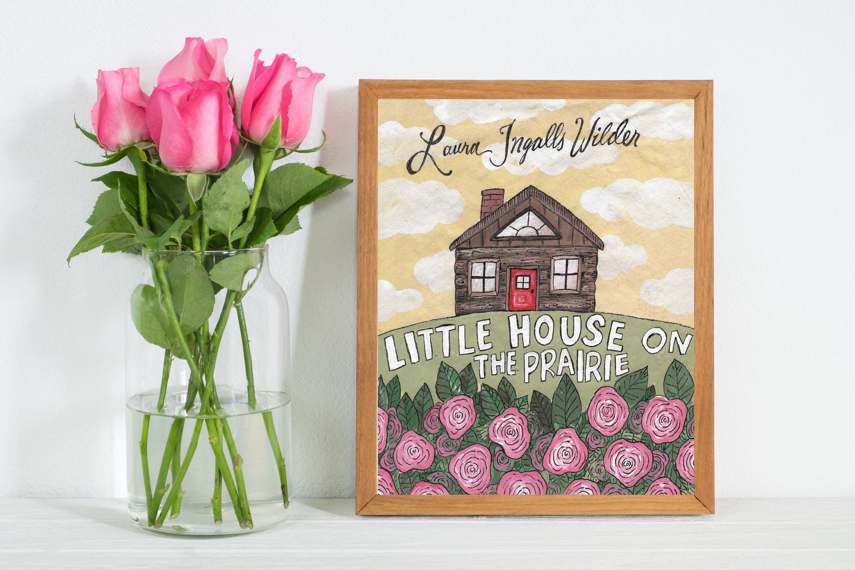 Little House on the Prairie DIGITAL DOWNLOAD Literary Art | Etsy