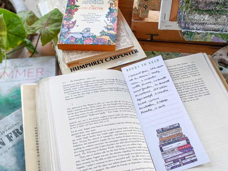 Books to Read Bookmark PRINTABLE - Etsy