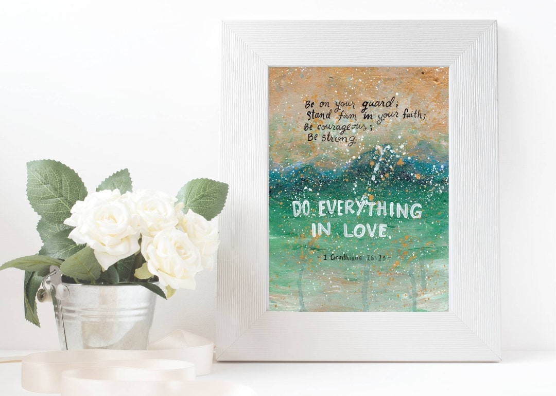 Do Everything in Love DIGITAL DOWNLOAD - Etsy