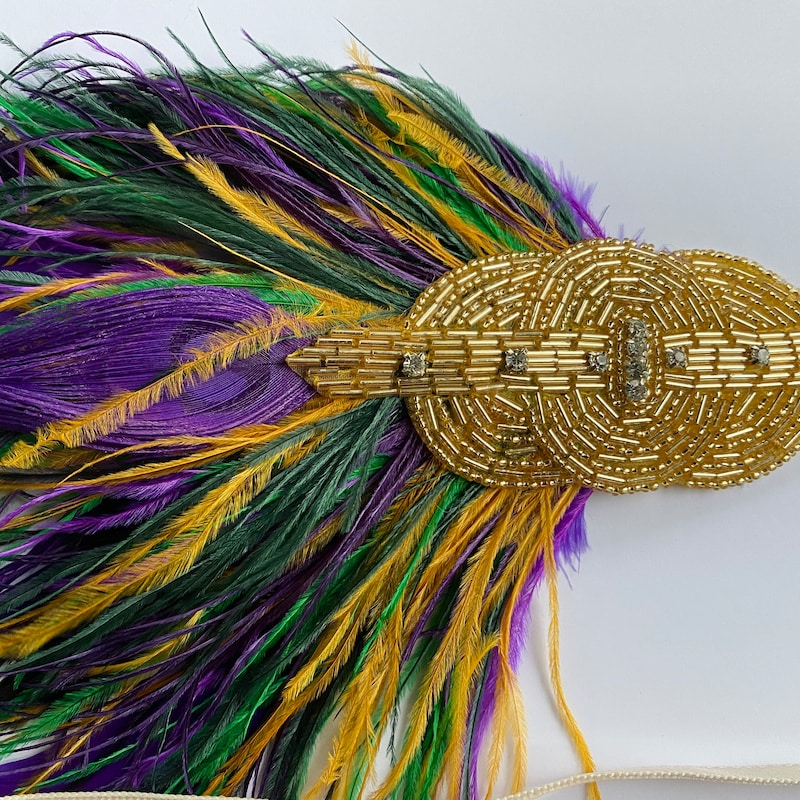 Purple Headpiece - Etsy