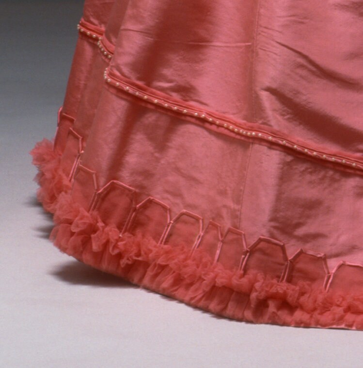 E- Pattern: the Pink Pingat Evening Gown, 1867 (sizes 21-41) - Etsy