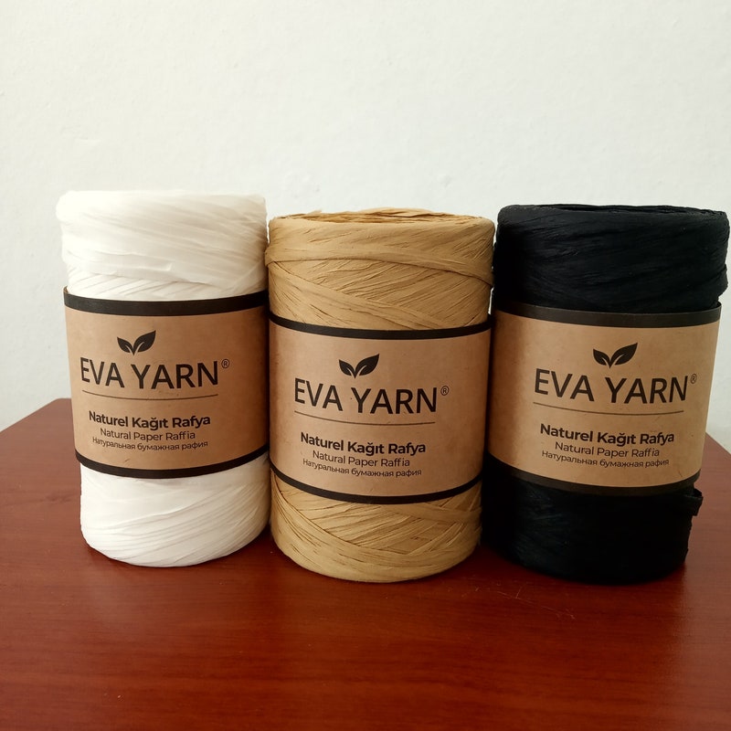 Raffia Yarn - Etsy