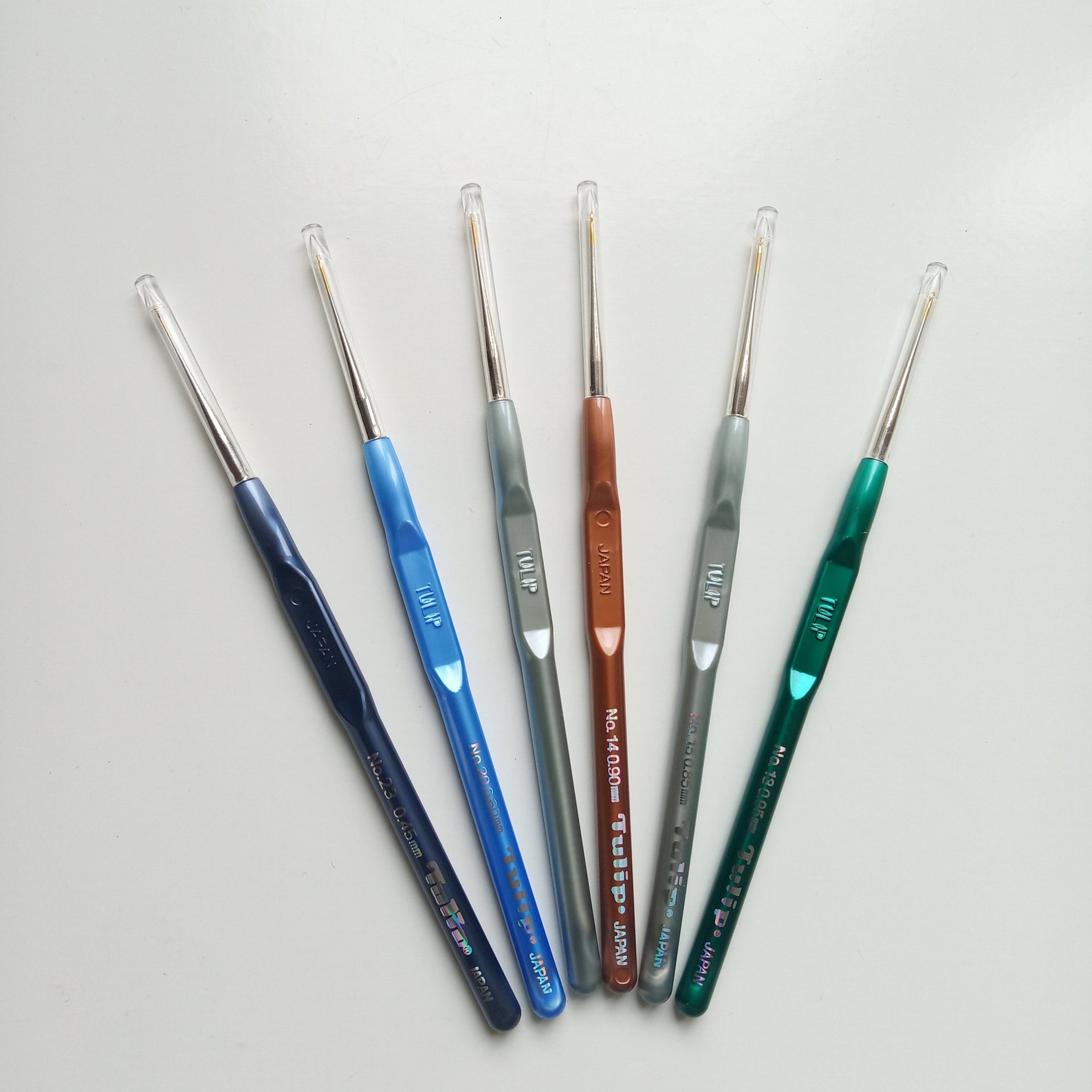 Crochet Hooks 6 Pieces Tulip Fine Steel With Comfortable | Etsy