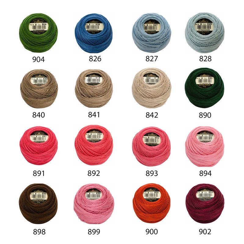 Perle Cotton Size 8 - Etsy