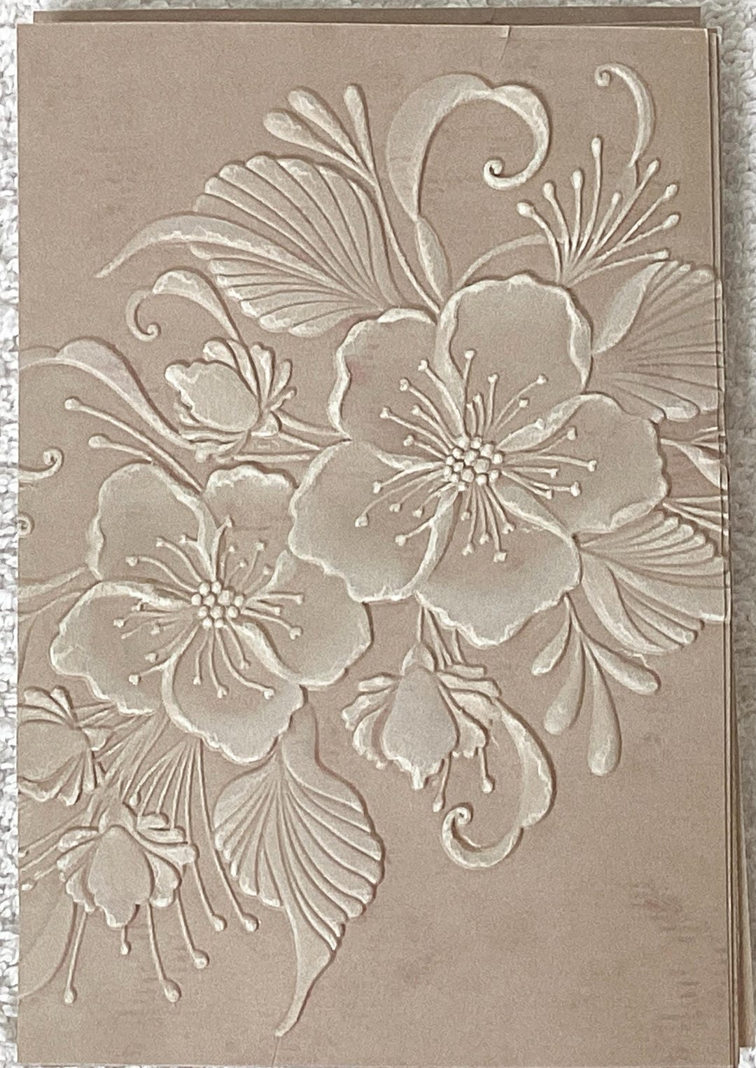 Embossed Cardstock Toppers: DIY Card Making, 10 Pieces (6 1/2 X 4 1/2 ...