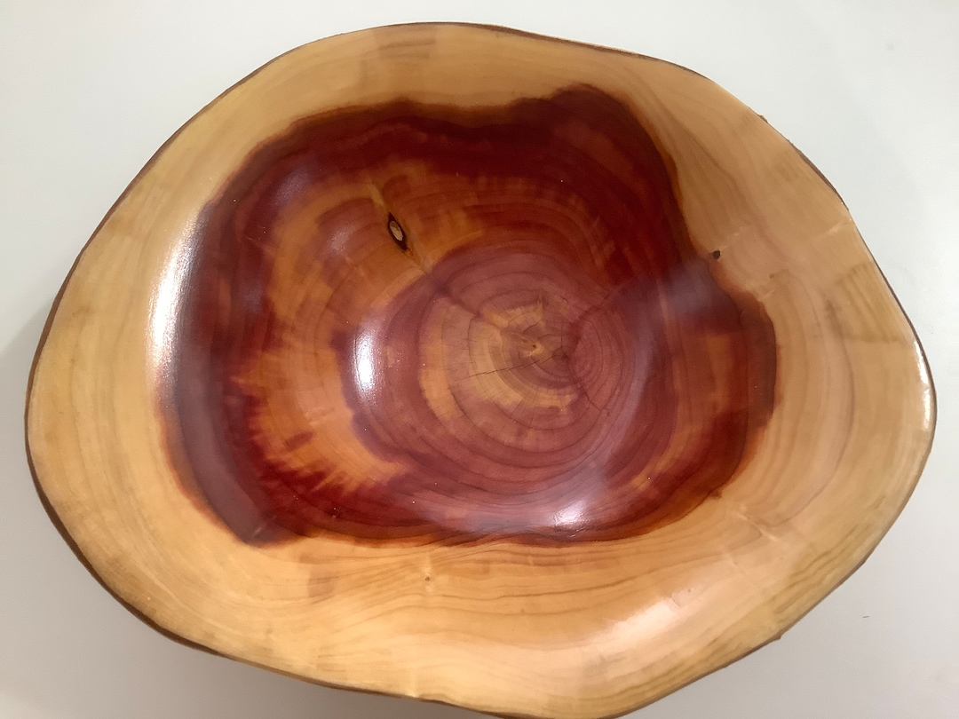 English Juniper Wood Bowl……hand Turned...english Juniper Wood Bowl ...