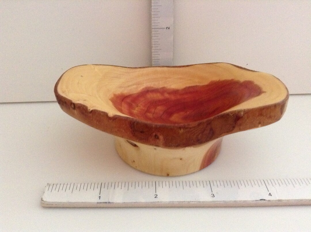 Hand Turned....small....english Juniper Wood Bowl.... - Etsy