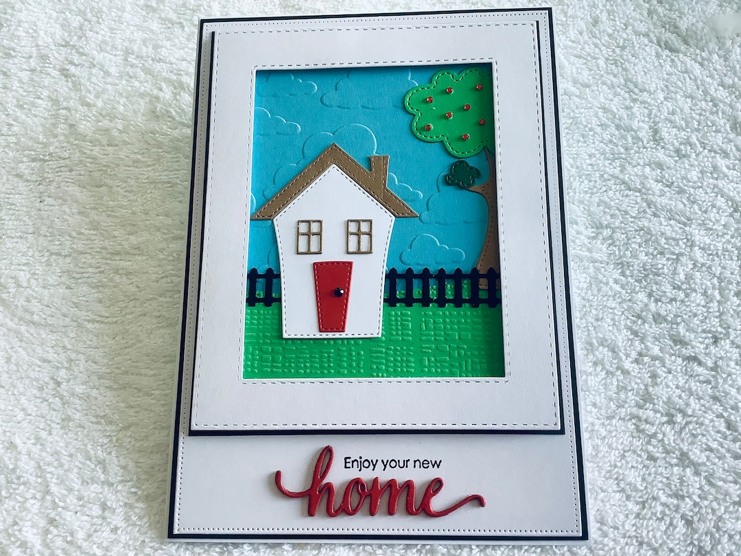 Hand Made..... New Home Card. - Etsy