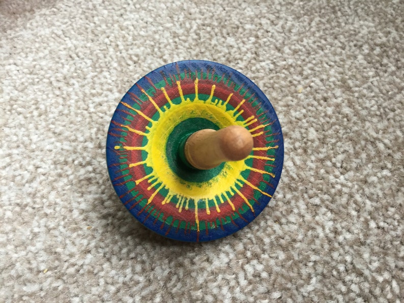 Hand Turned.... Old Fashioned Wooden Spinning Tops....x | Etsy