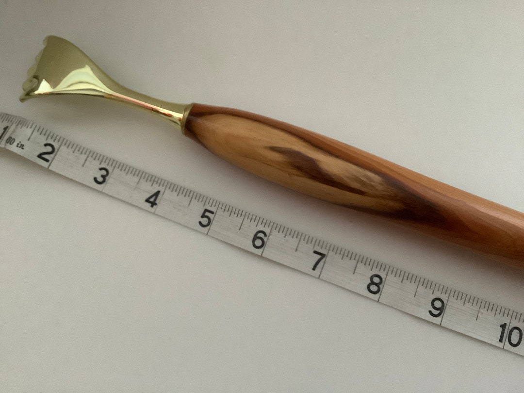 Long Backscratcher.hand Turned...long wooden Back Scratcher..turned ...