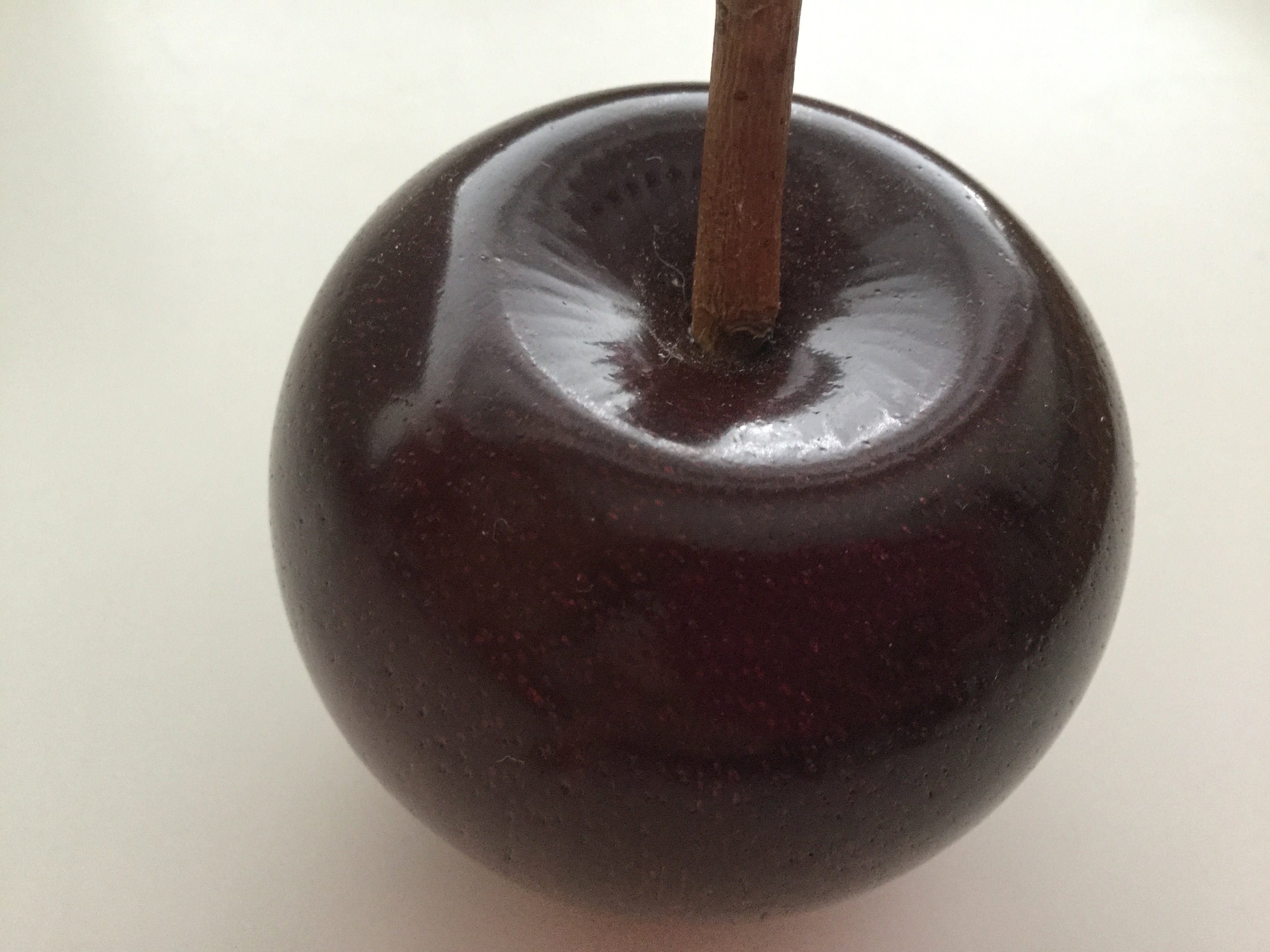 Hand Turned.....red....palmera Palm....wood Apple.... - Etsy