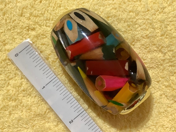 Pencils Cast in Resin....hand Turned.....mini | Etsy