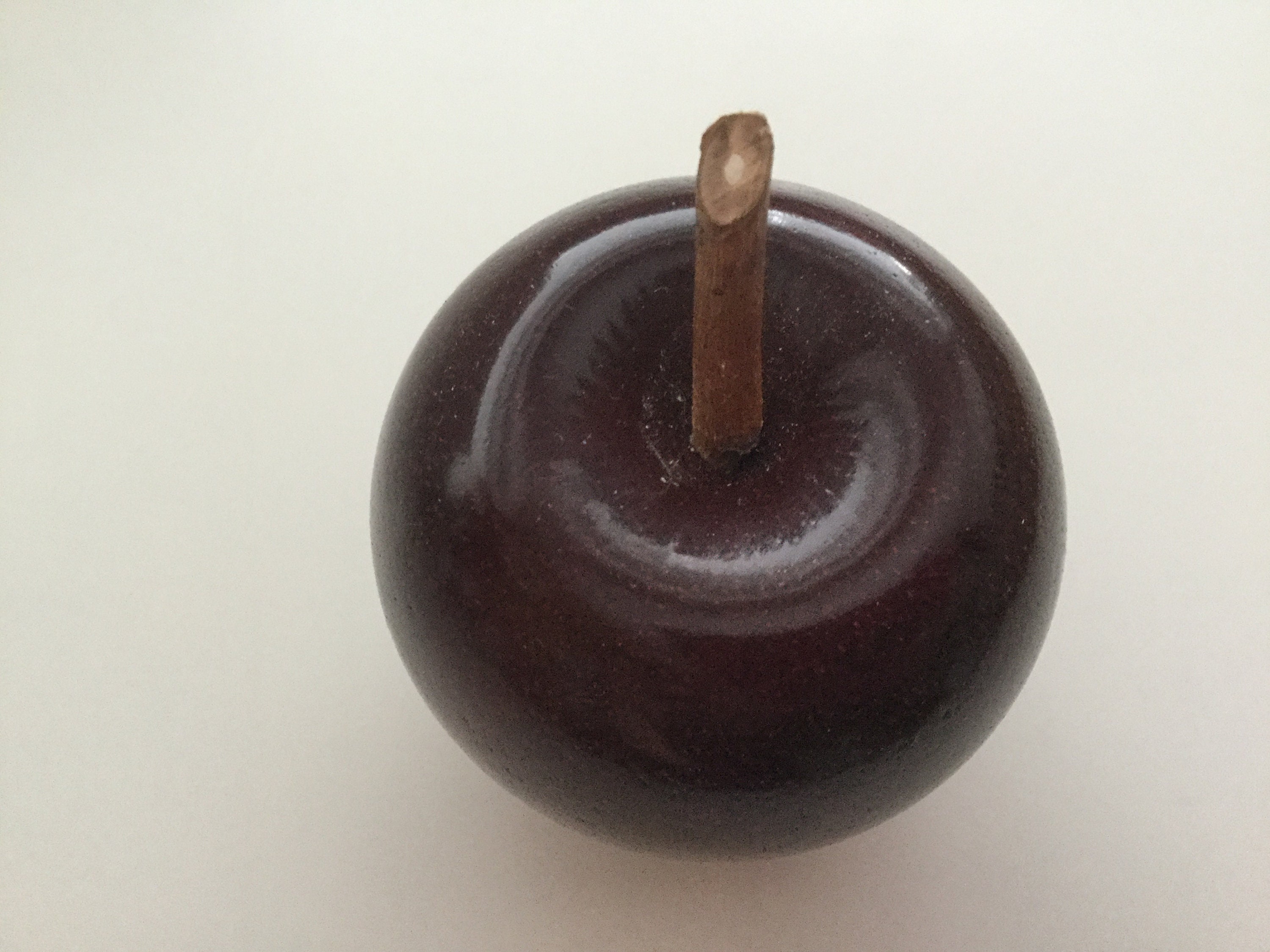 Hand Turned.....red....palmera Palm....wood Apple.... - Etsy