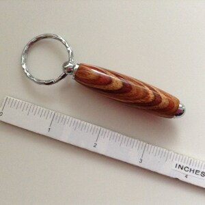 Hand Crafted Laminated Hardwood Key Ring. - Etsy