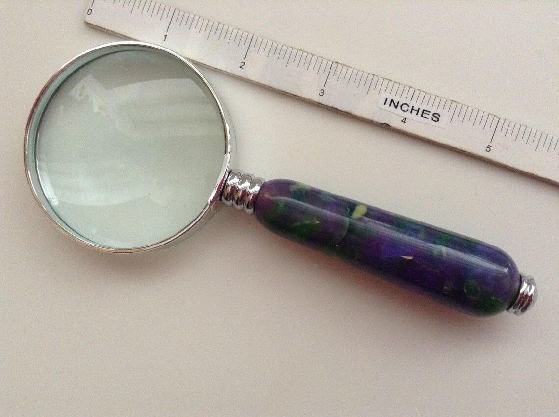 Birthday Gift.....60mm Magnifying Glass Approx 5 Times | Etsy