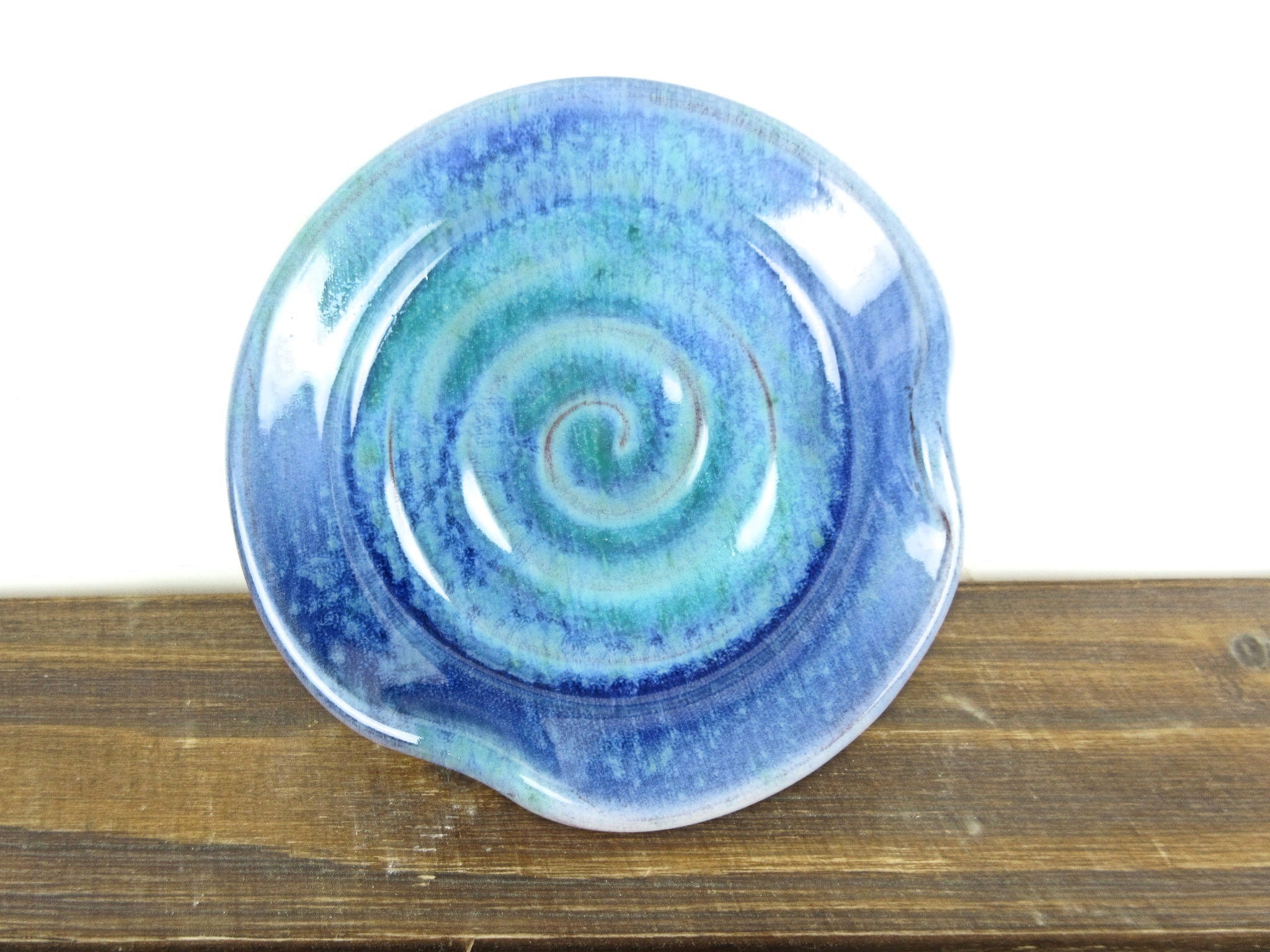 Ceramic Spoon Rest Handmade Pottery Spoon Holder Spoon | Etsy