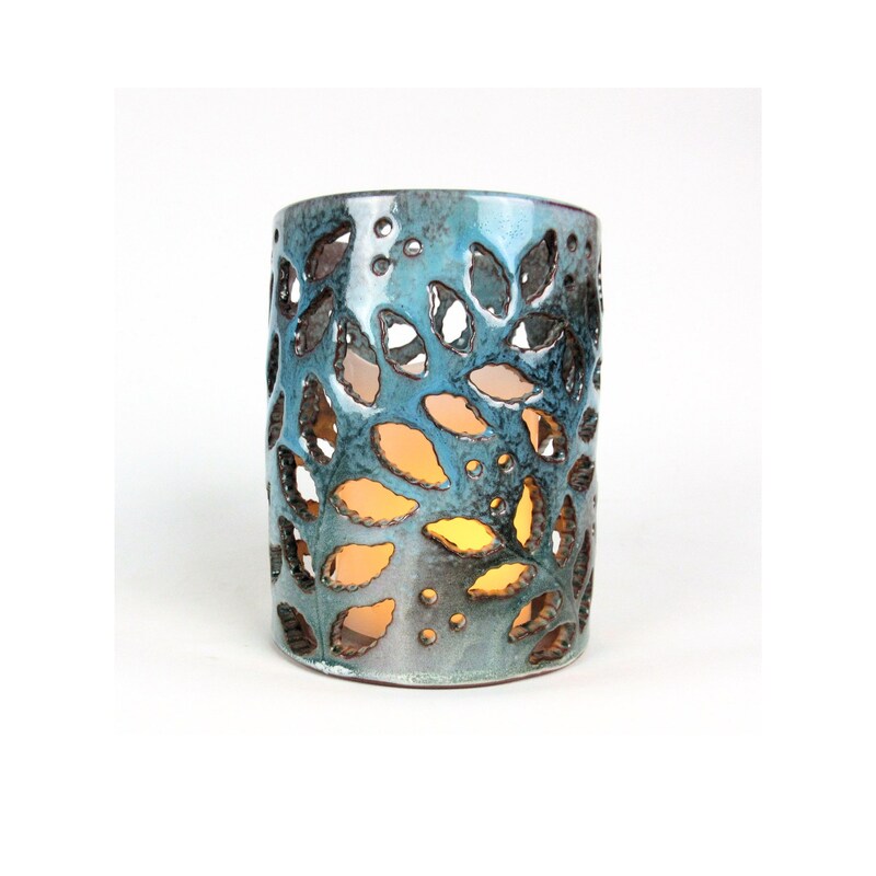 Ceramic Luminary - Etsy