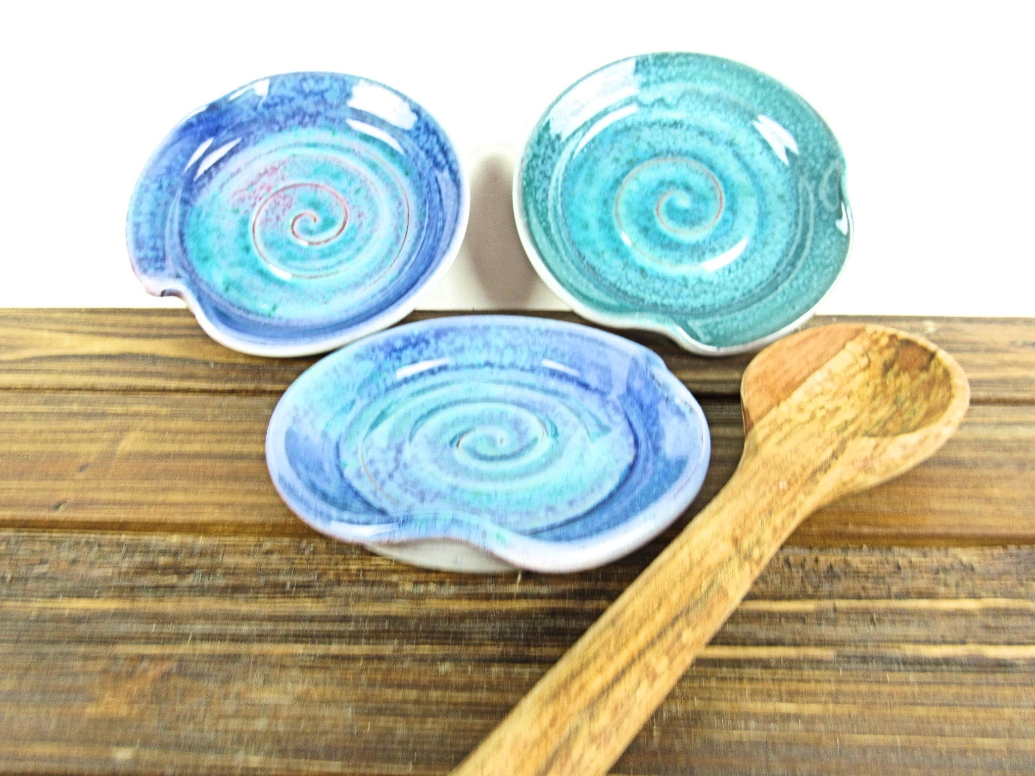 Ceramic Spoon Rest Handmade Pottery Spoon Holder Spoon | Etsy