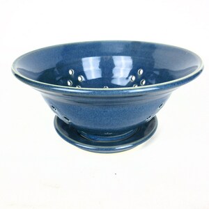 Berry Bowl Pottery Colander With Drip Tray Bowl for Berries - Etsy