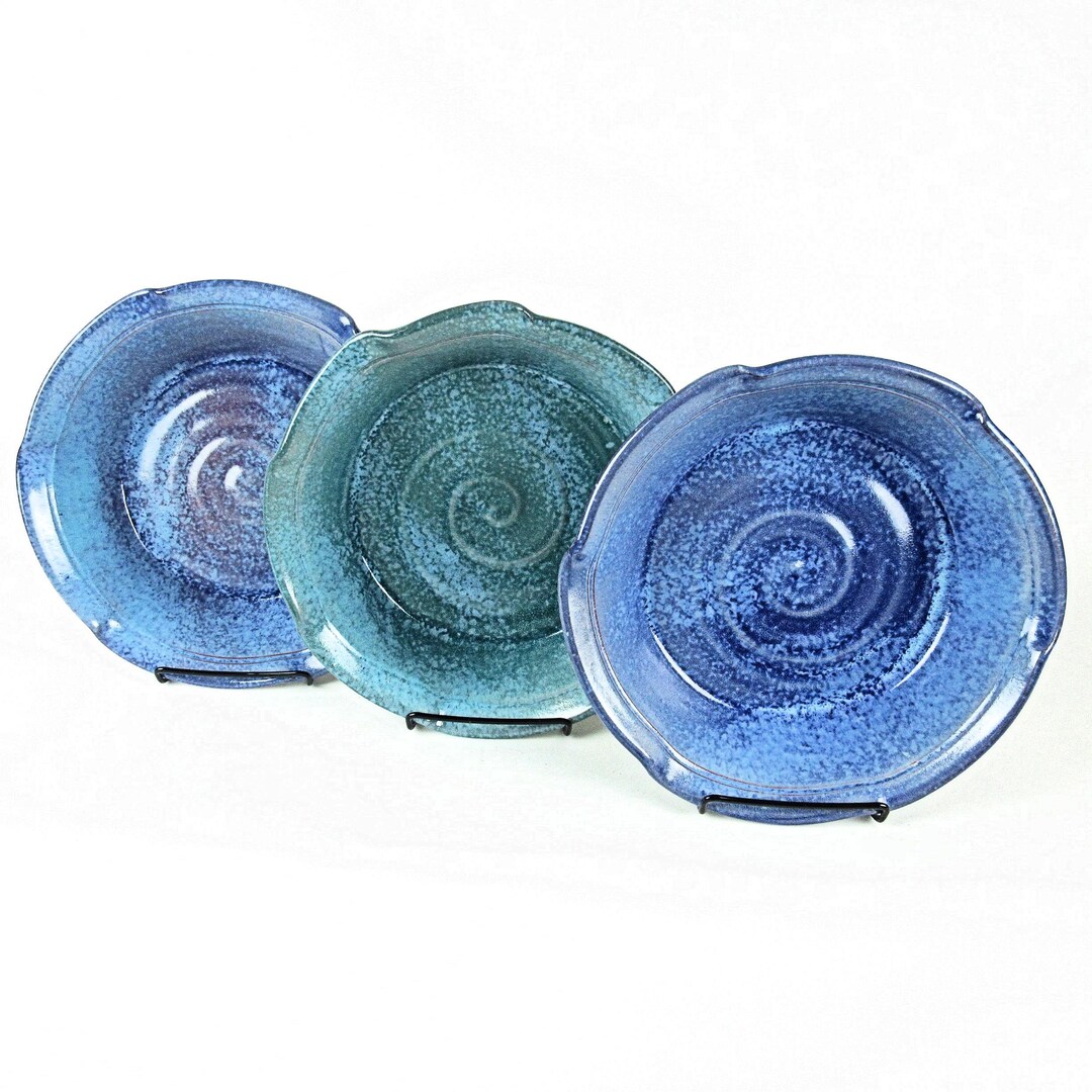 Made to Order Handmade Pottery Pie Plate, 9.5 in X 2 In, Clay Ceramic ...