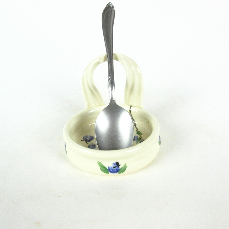 Ceramic Spoon Holder - Etsy