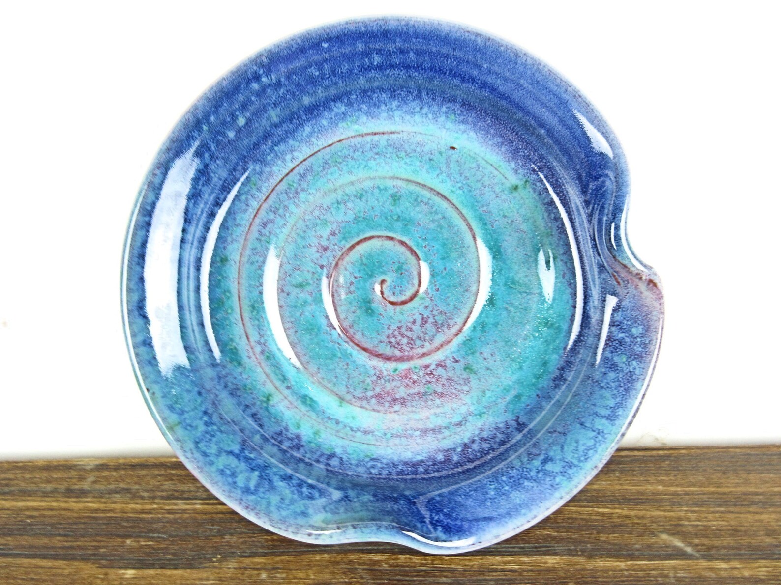 Ceramic Spoon Rest Handmade Pottery Spoon Holder Spoon | Etsy