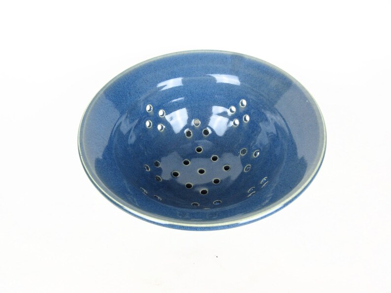 Berry Bowl Pottery Colander With Drip Tray Bowl for Berries - Etsy