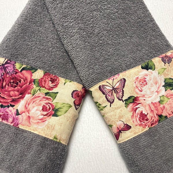 Flower Towel - Etsy