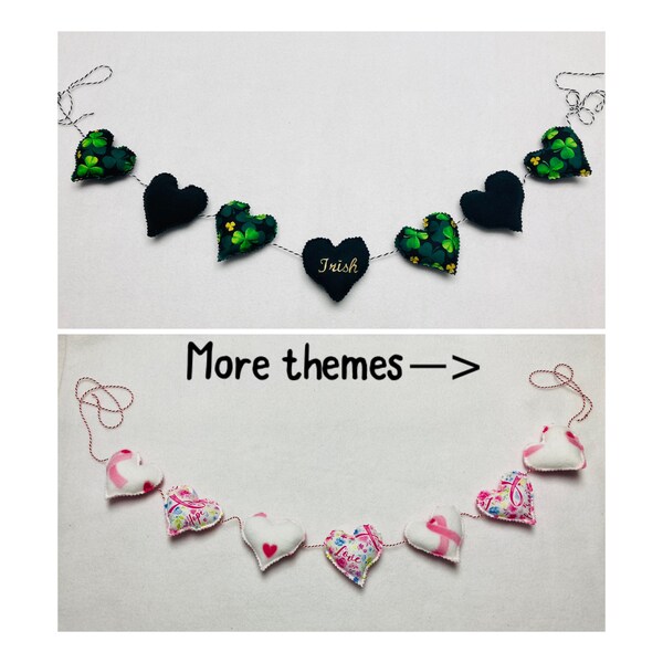 Heart Garland - Etsy