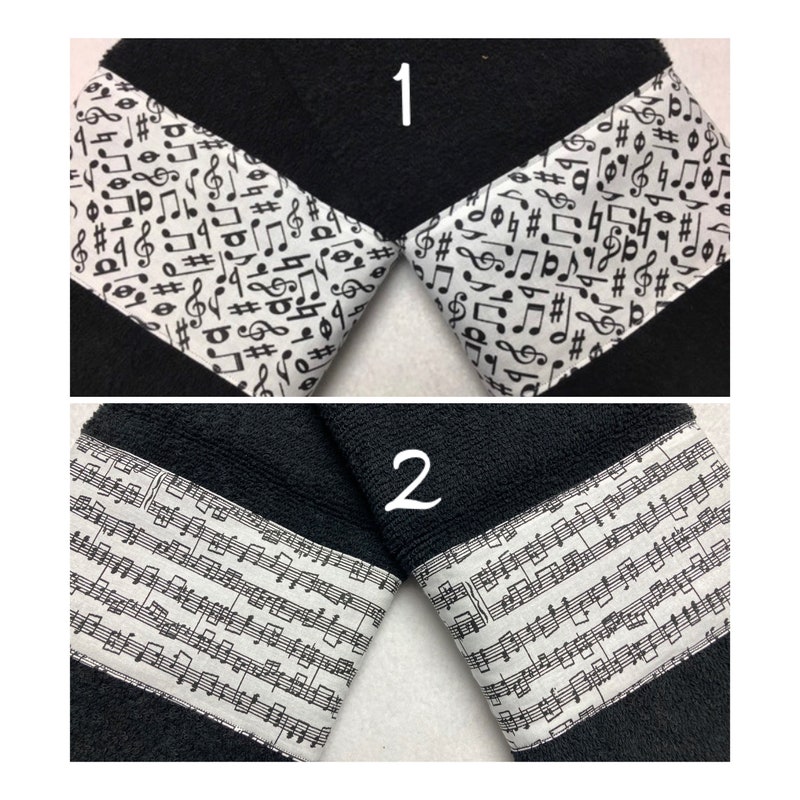 Music Notes Towels - Etsy