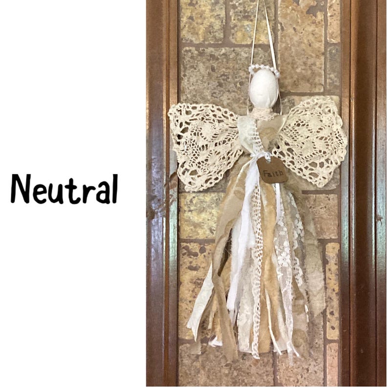 Primitive Angel Decor: Handmade Fabric Angel - Etsy