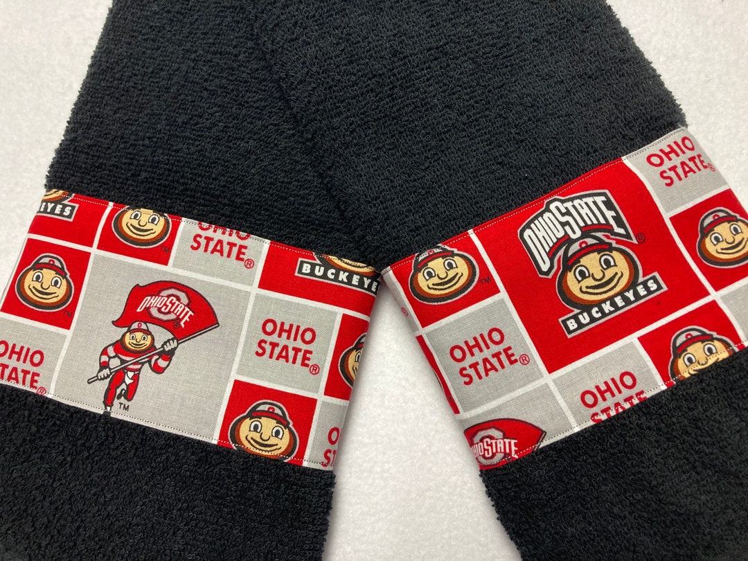 Ohio Football Hand Towel Set/ Bath Towels/ Combo - Etsy