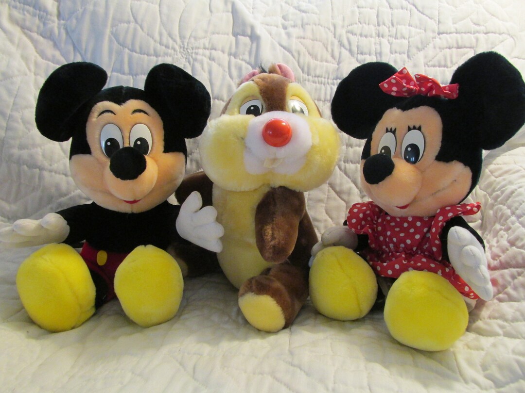 You Choose Mickey Minnie Mouse Dale Walt Disney World Land Plush ...