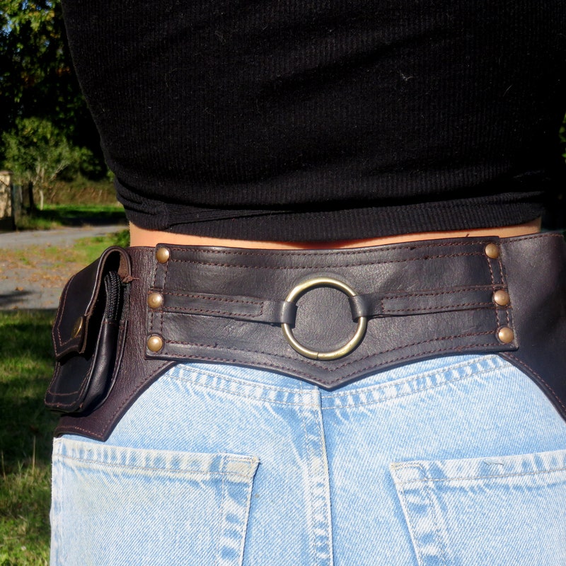 Leather Utility Belt - Etsy