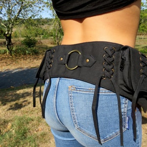 Utility Belt , Pocket Belt , Bum Bag , Hip Bag Lace Ring Model - Etsy