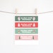 Christmas Countdown Paper Chain Garland Advent Calendar for - Etsy