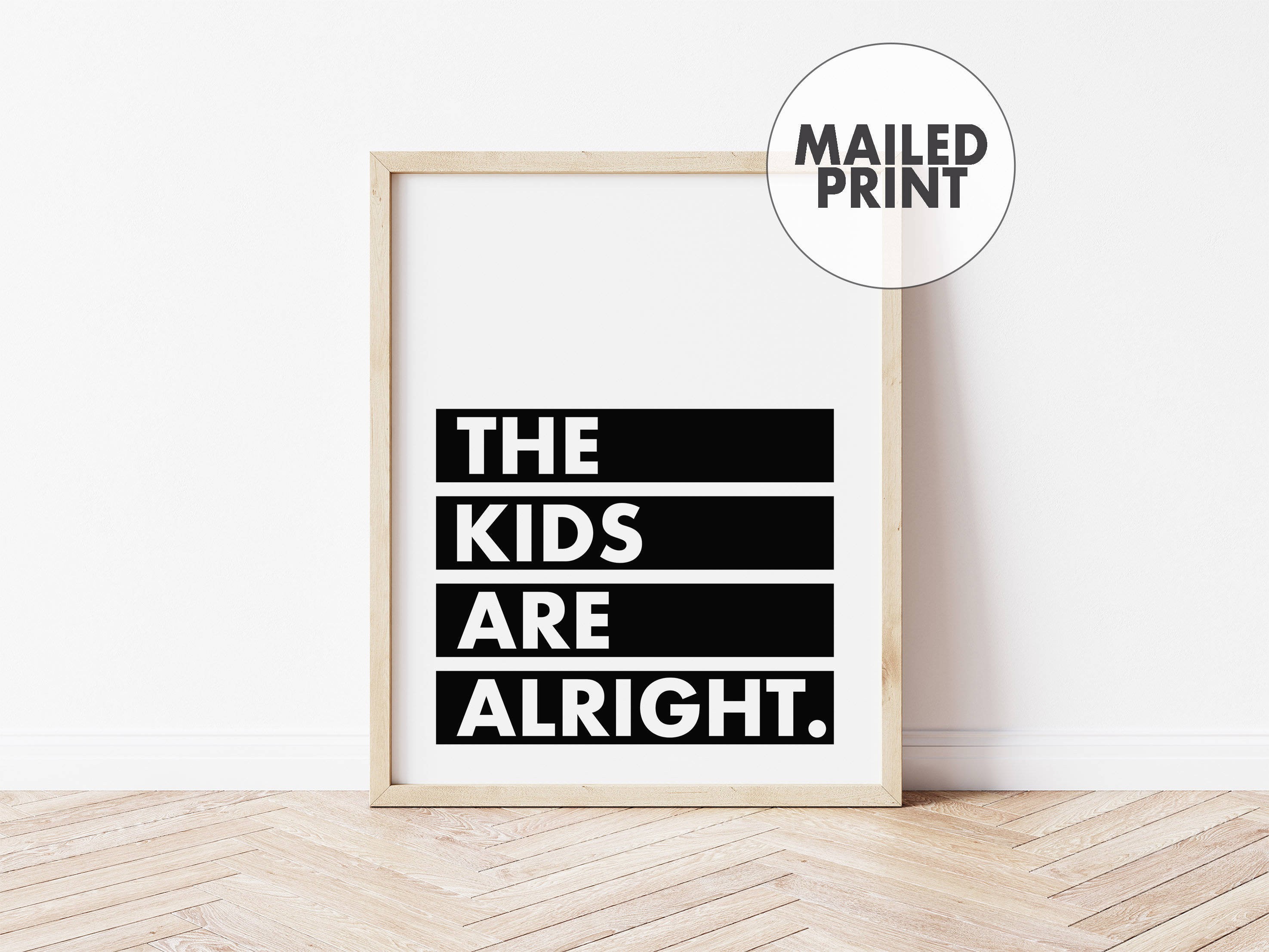 The Kids Are Alright Poster