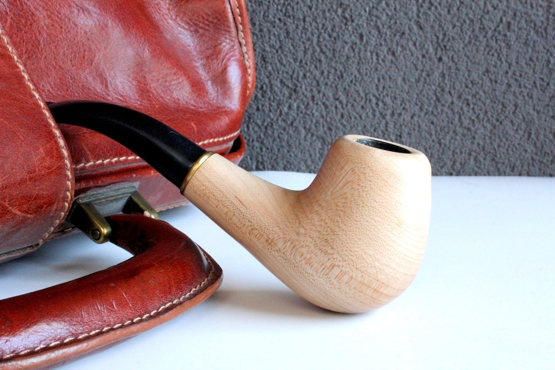 Tobacco Pipe Wooden Pipe Wood Pipe White Pipe - Etsy