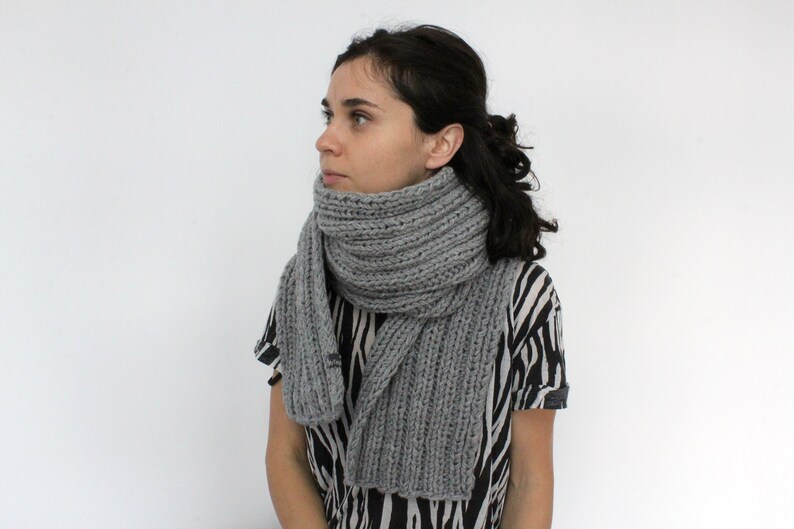 Long Scarf. Long Scarf Knit. Mens Long Scarf. Extra Long | Etsy