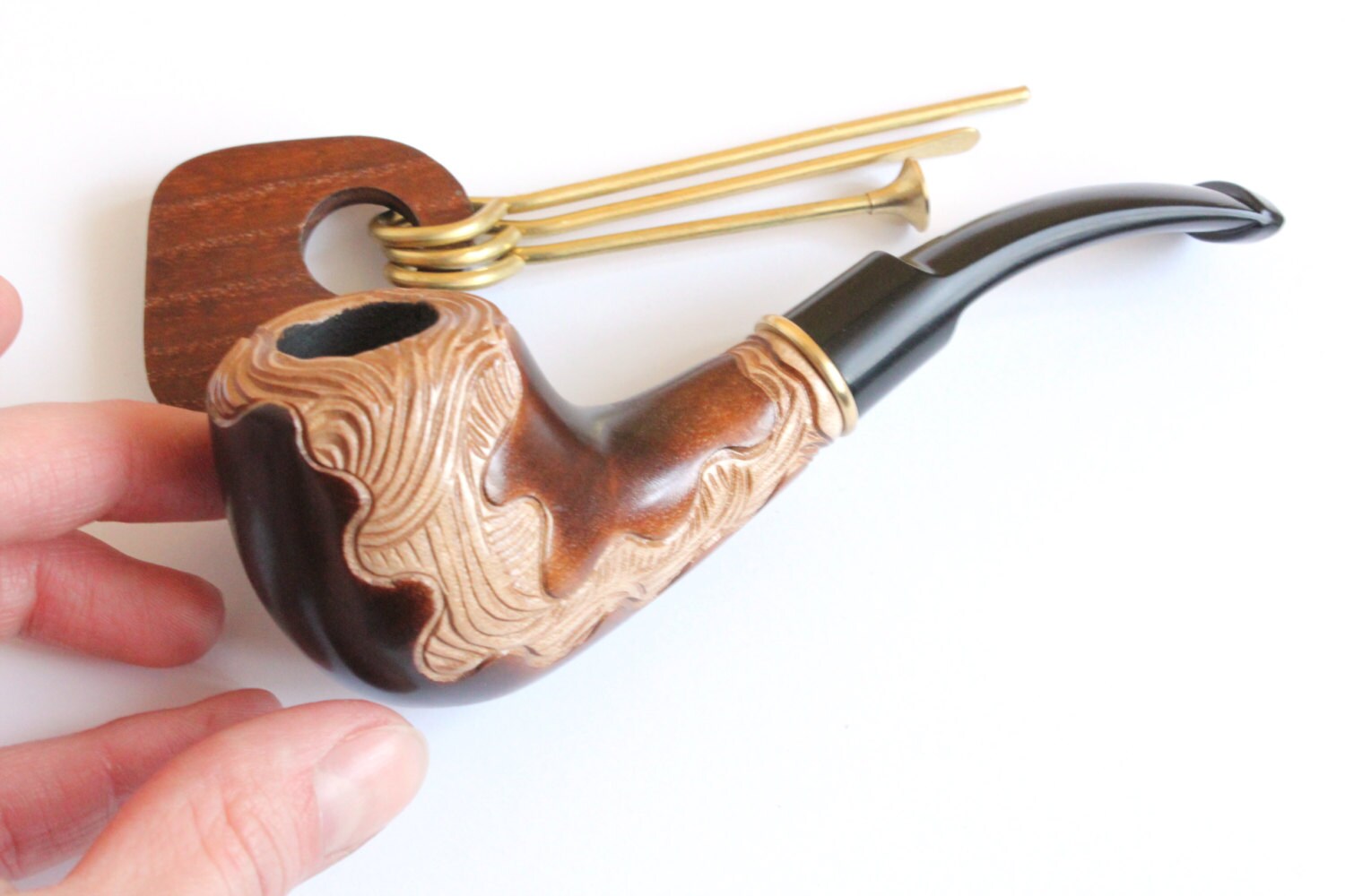 Liana Wood Pipe Tamper and Cleaning Tools. Tobacco Pipe. | Etsy