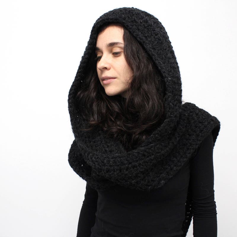 Hooded Scarf - Etsy