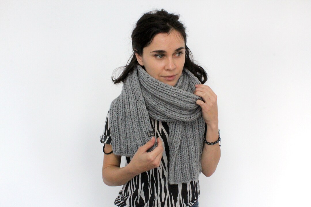Long Scarf. Long Scarf Knit. Mens Long Scarf. Extra Long Scarf. Super ...