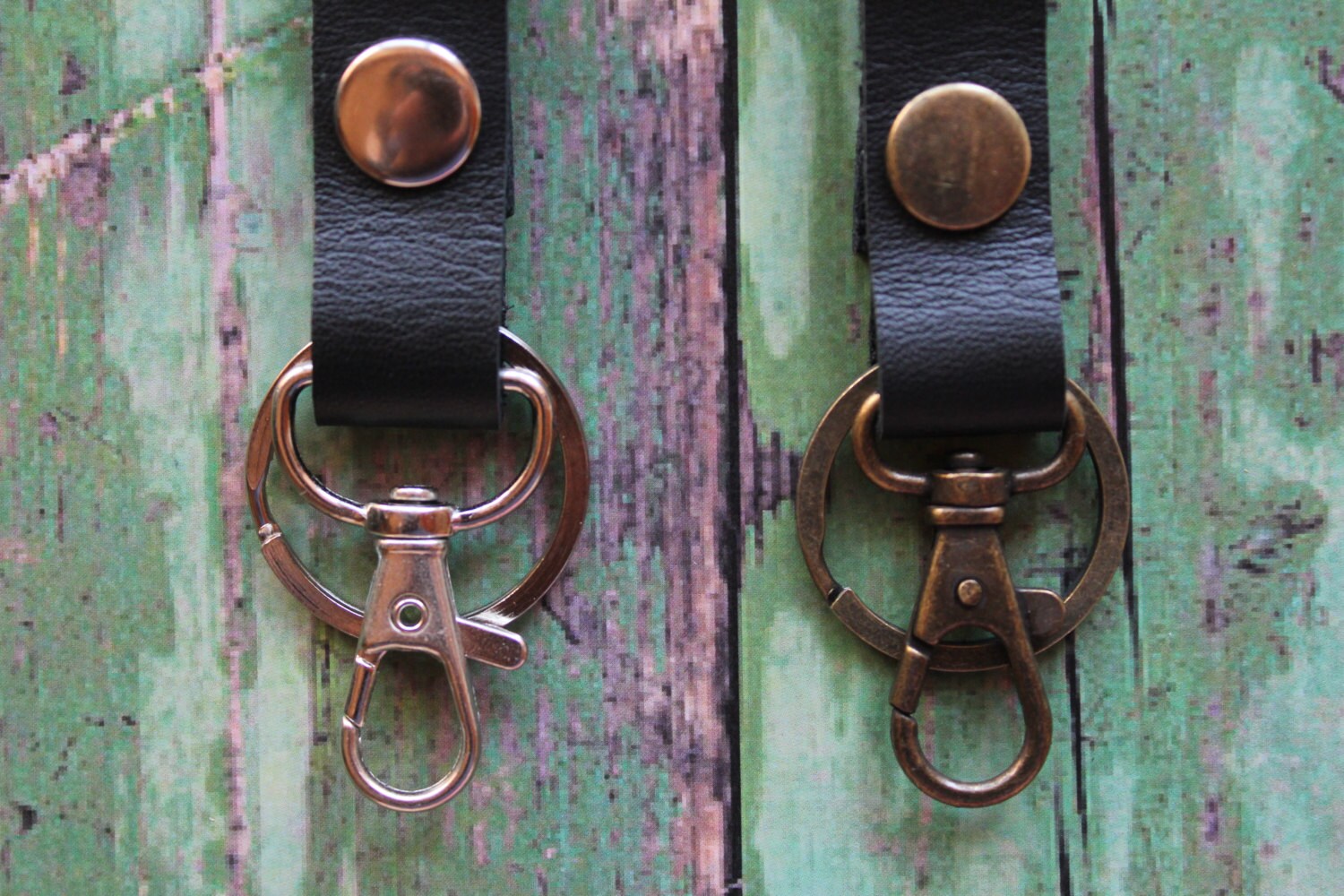 Black Leather Keychain Fob Black Leather Key Fob Black Key - Etsy