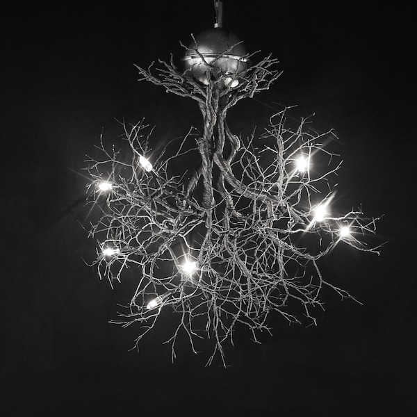 Tree Root Chandelier - Etsy