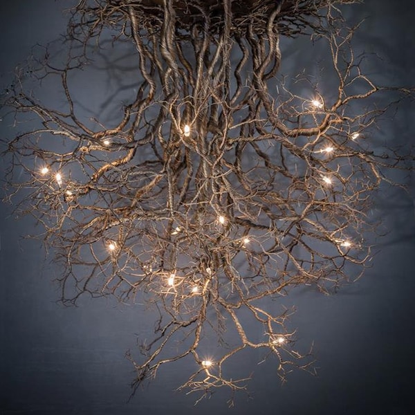 Tree Root Chandelier - Etsy