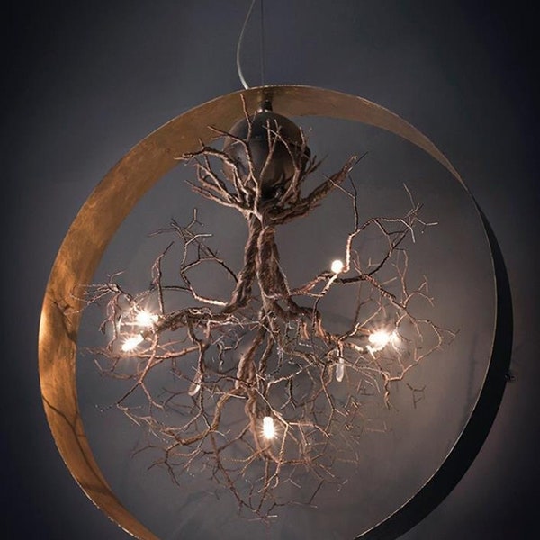 Tree Root Chandelier - Etsy