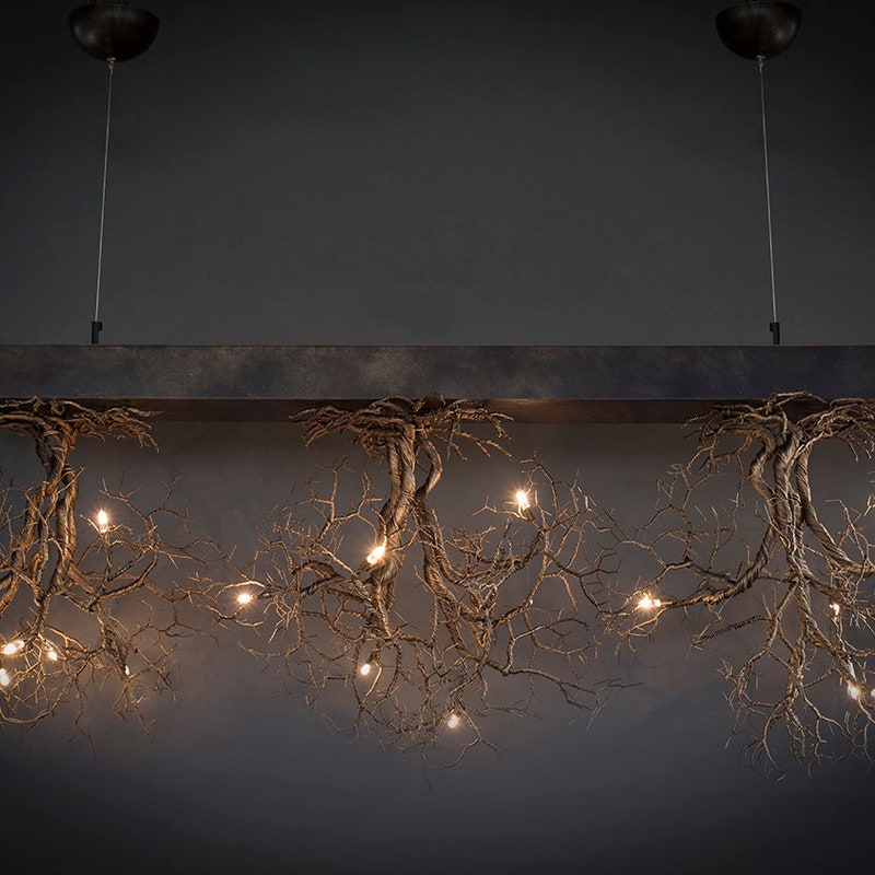 Tree Root Chandelier - Etsy